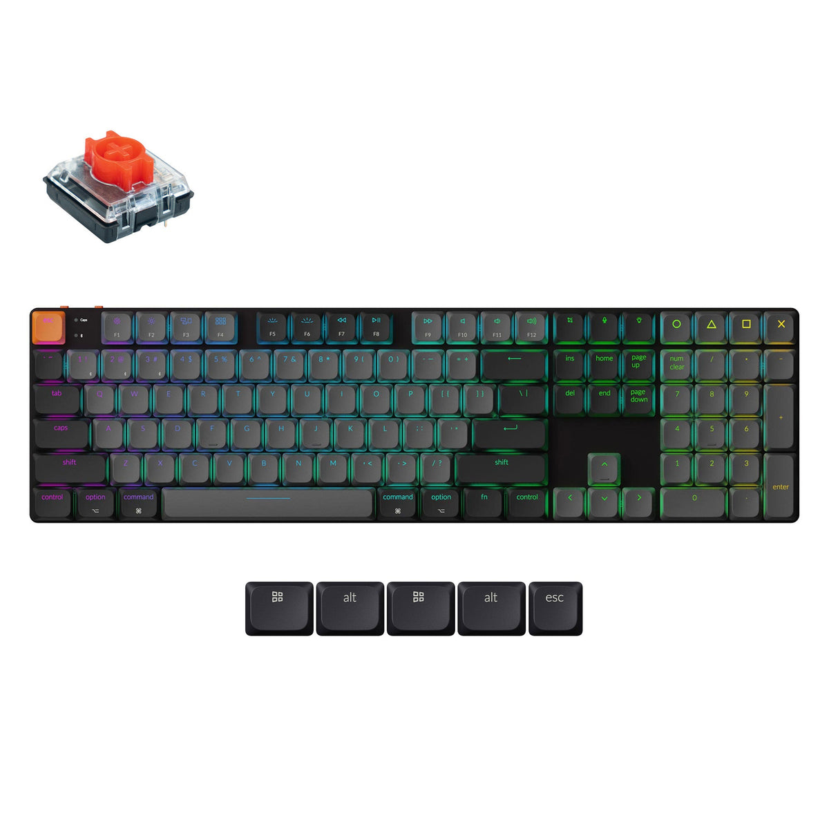 Keychron K5 QMK Wireless Mechanical Keyboard (Version 2) – Keychron Poland