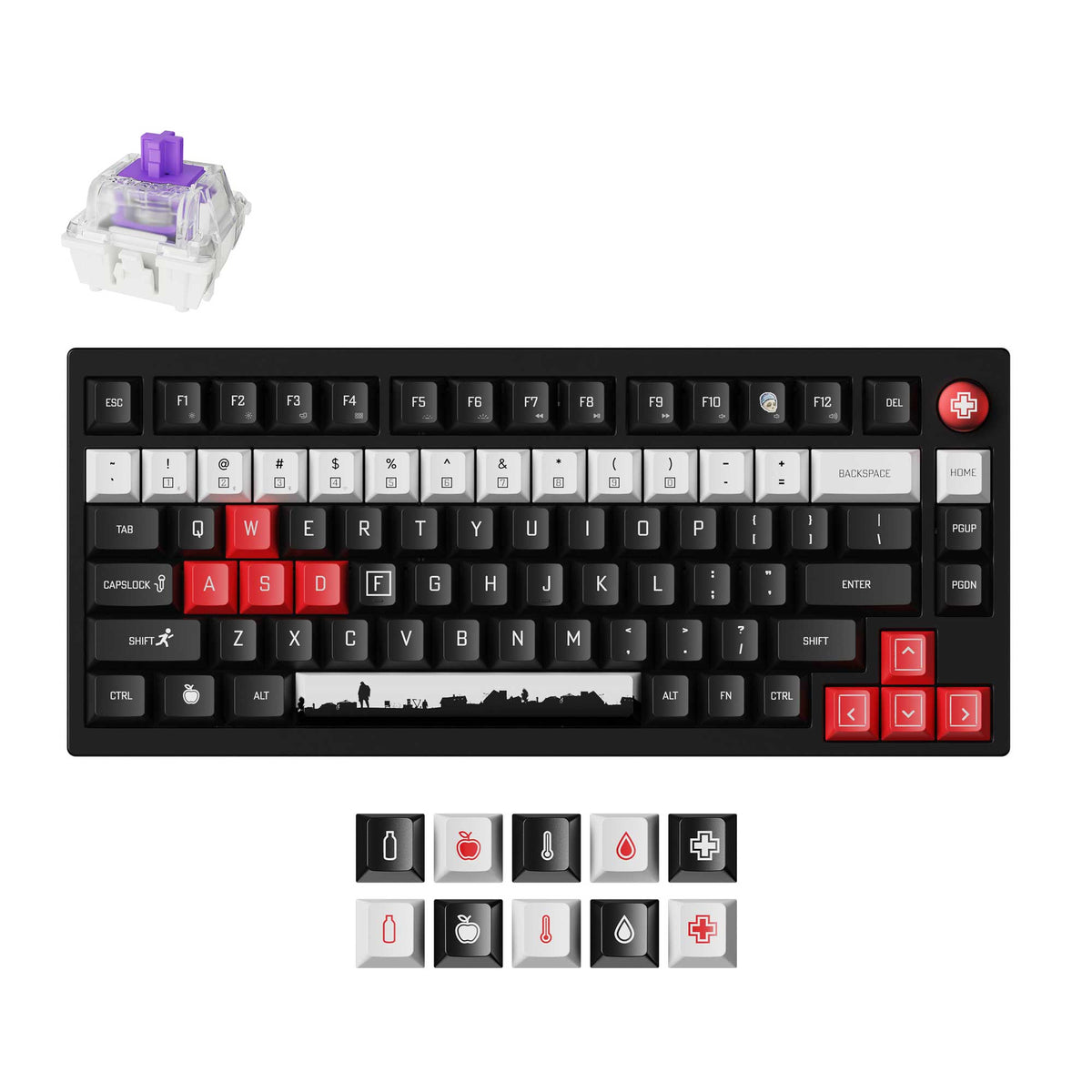 DayZ Special Edition Wireless Magnetic Switch Custom Keyboard ...