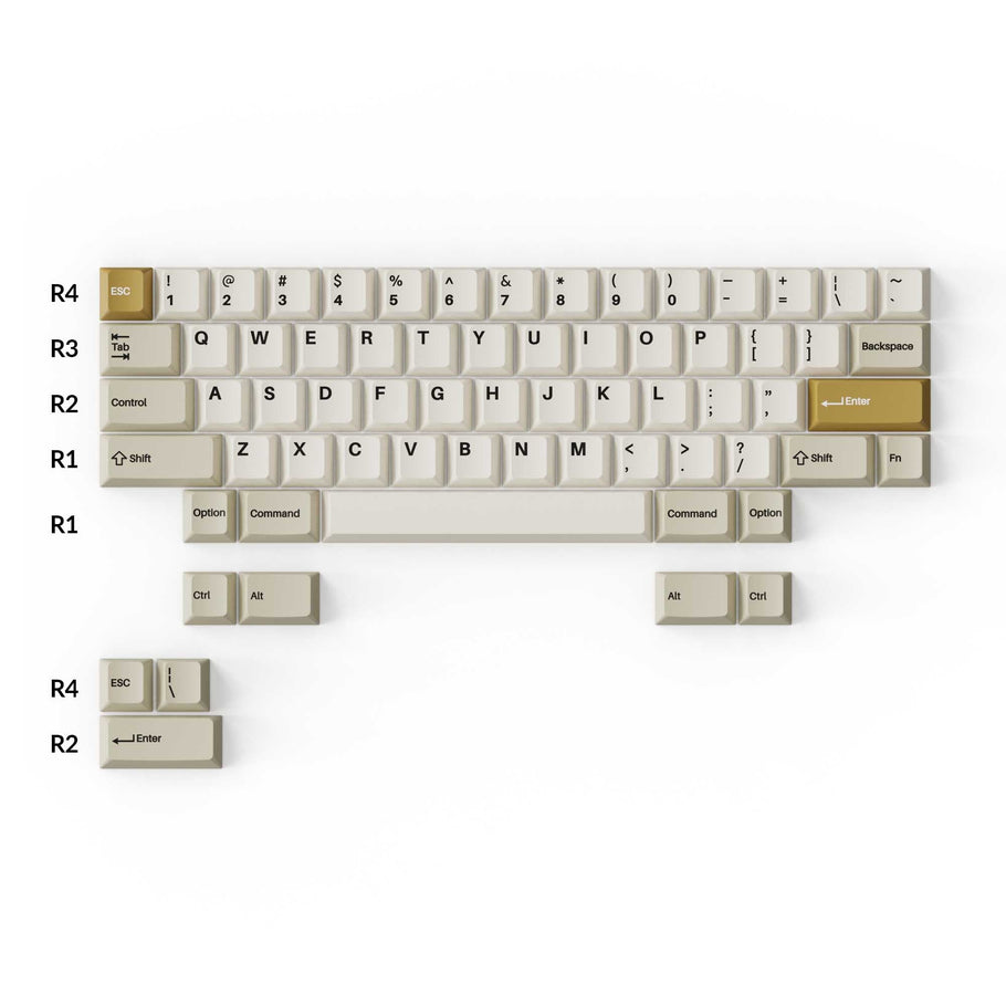 Cherry Profile Double - Shot PBT Full Set Keycaps - Camel – Keychron Poland
